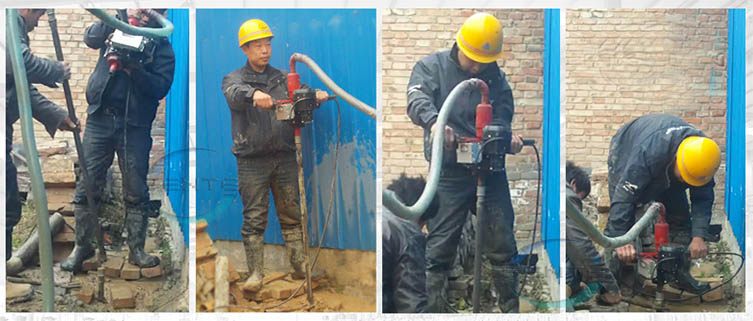 Handheld AKL-40 water well drilling machine_Drilling Rig Manufacturer